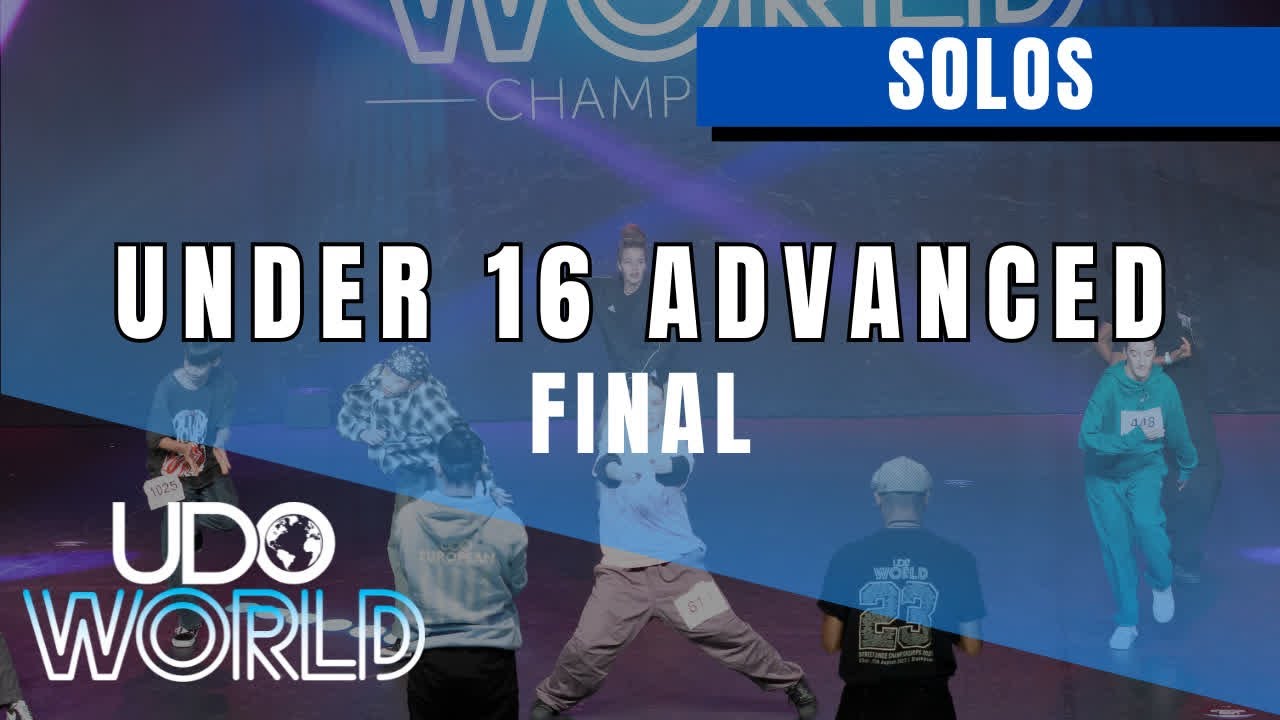 Solos | Under 16 Advanced Final | UDO World Championships 2023 - YouTube