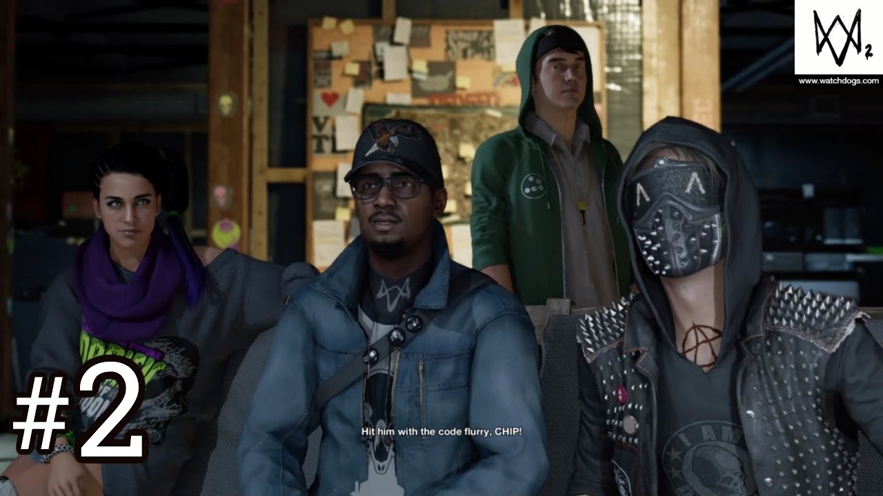 Watch_Dogs 2 Walkthrough - Part 2 - YouTube