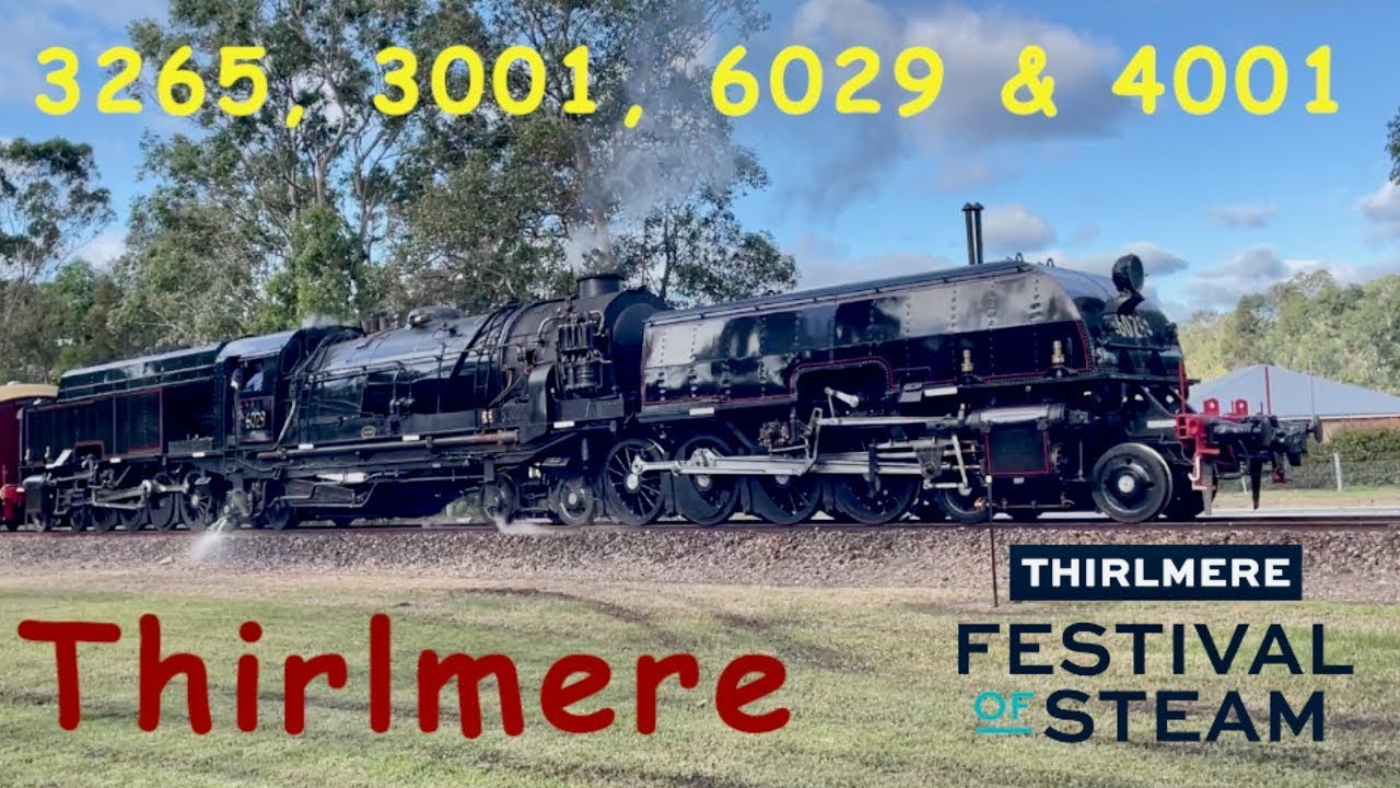 Thirlmere Festival of Steam 2024 - Saturday Afternoon, Australian Steam ...