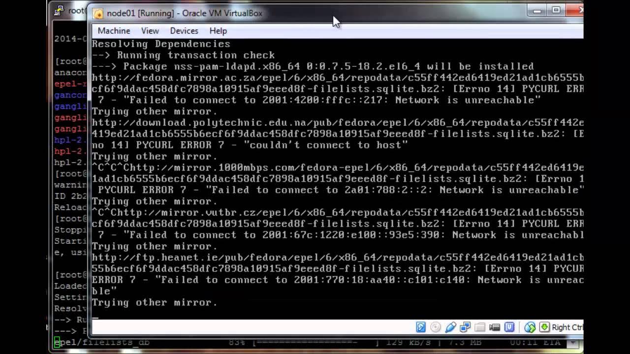Creating a virtual cluster part 13 (Ldap server part 2, ldap clients) - YouTube