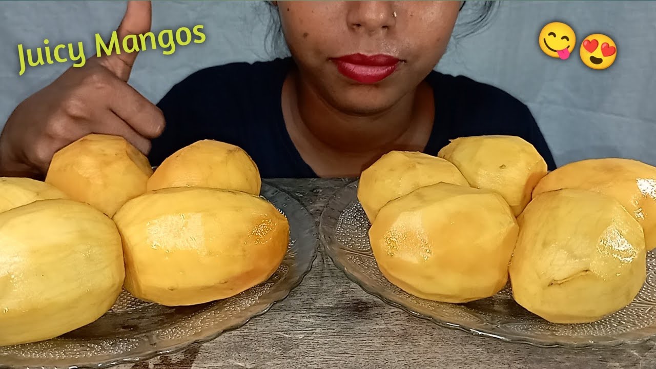 3 KG JUICY MANGO EATING CHALLENGE | SUMMER FRUIT EATING *FOOD VIDEOS ...