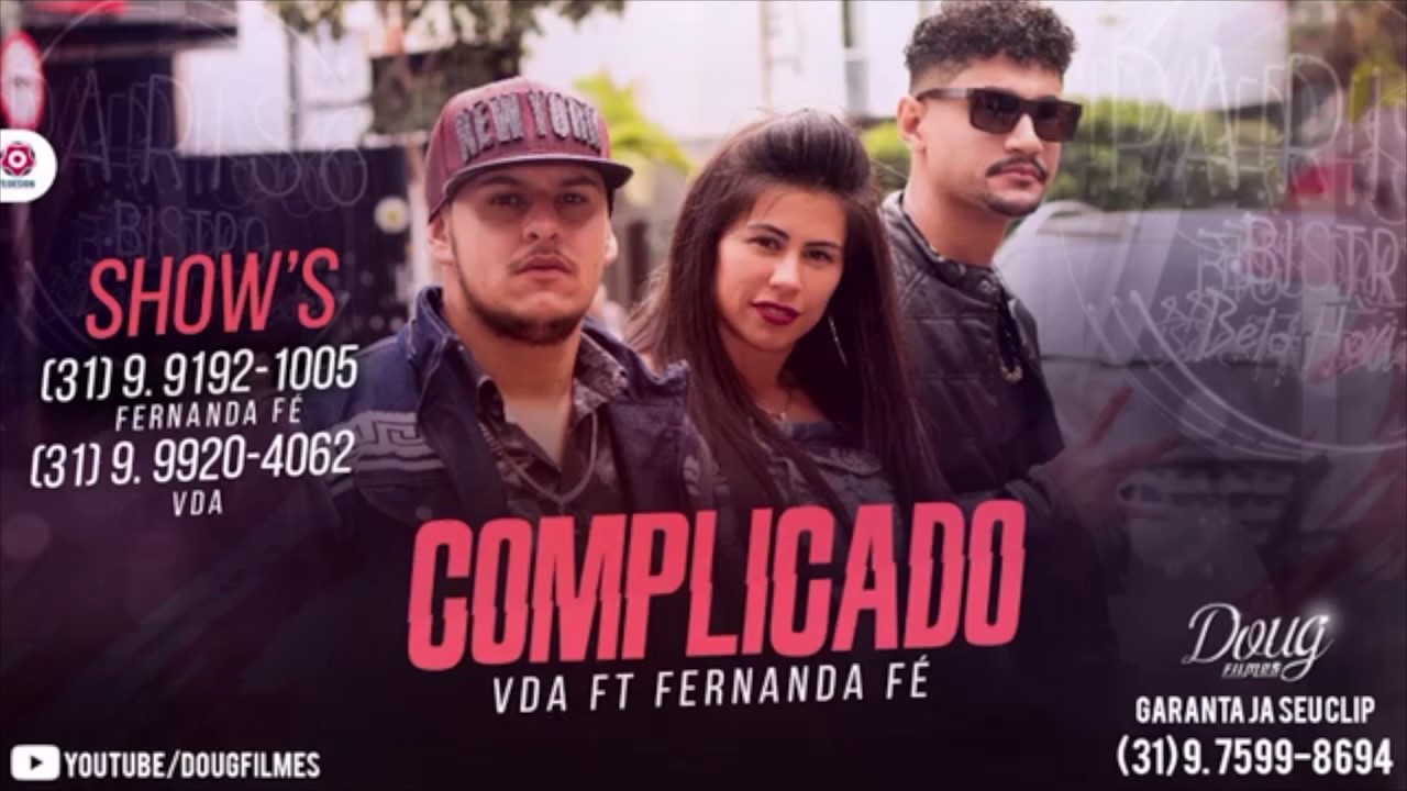 Fernanda Fé e VDA - Complicado (Clipe Oficial) - YouTube