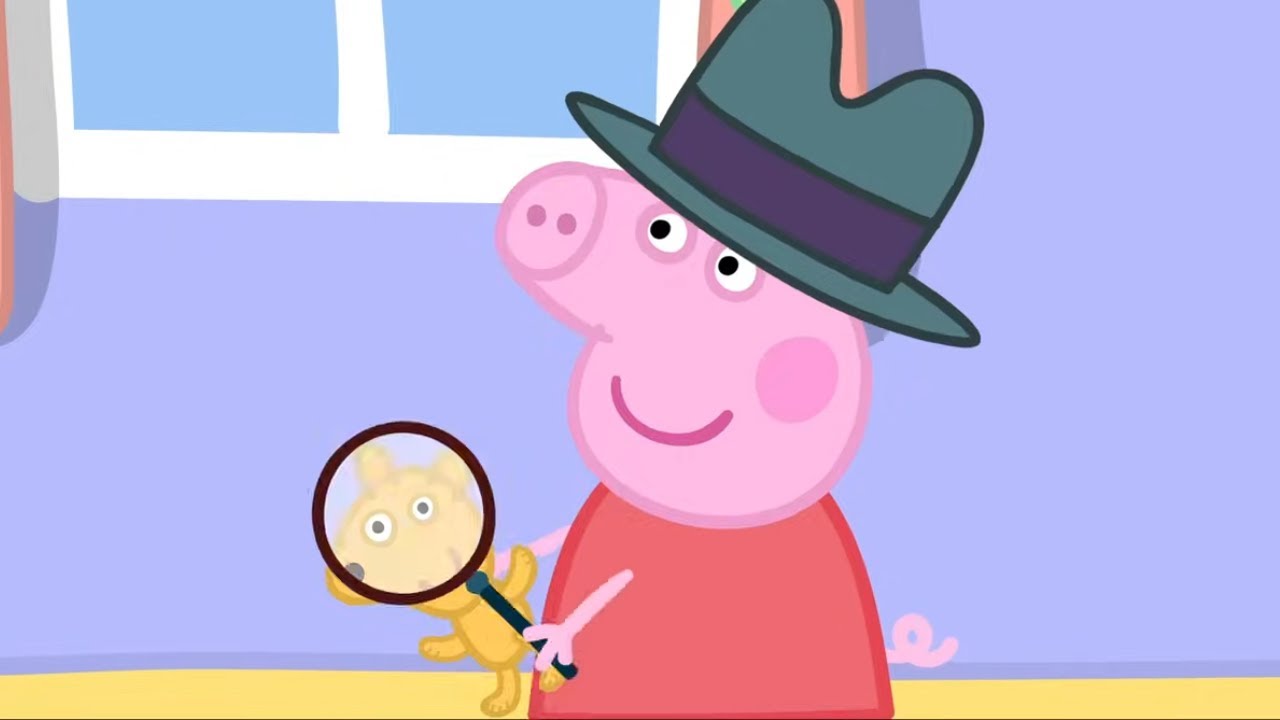 Peppa Plays Detective! 🔎 🐽 Peppa Pig Full Episodes - YouTube
