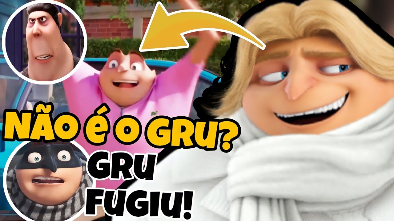 Dru estava no trailer?? Você não viu o Dru aparecendo? Meu Malvado ...