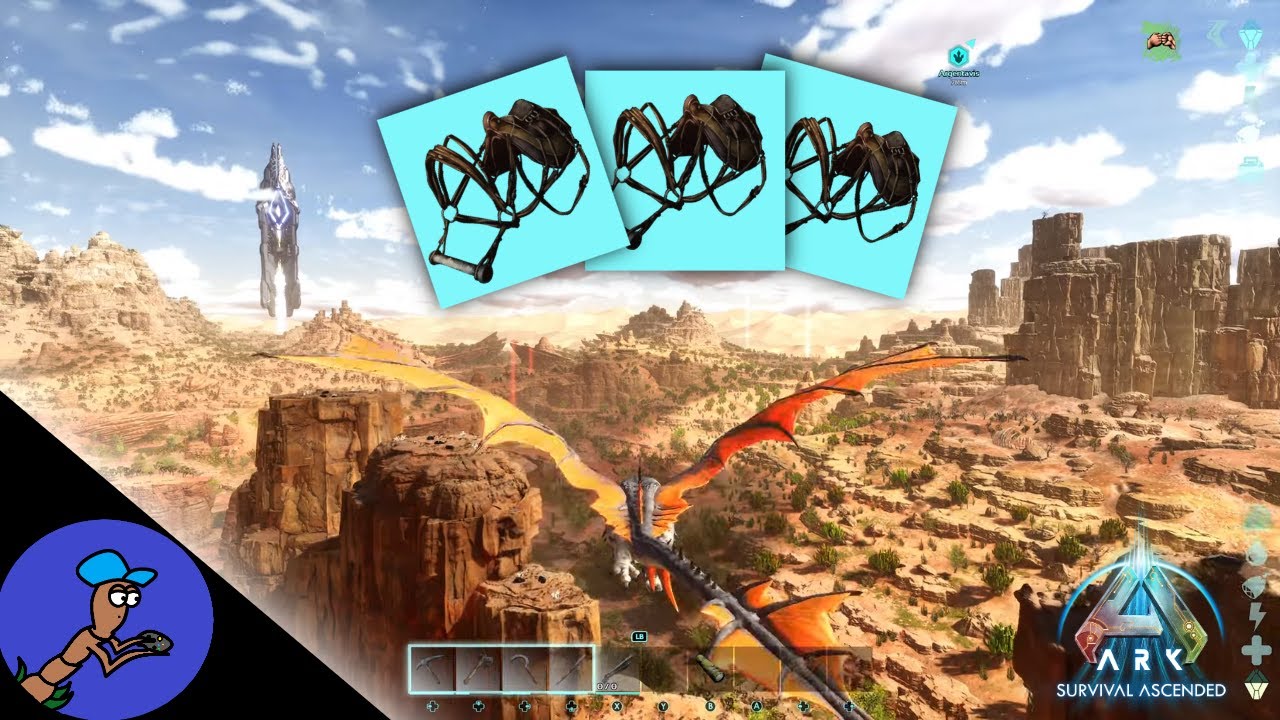 Hunting for Rex Saddle Blueprint Ark Survival Ascended - YouTube