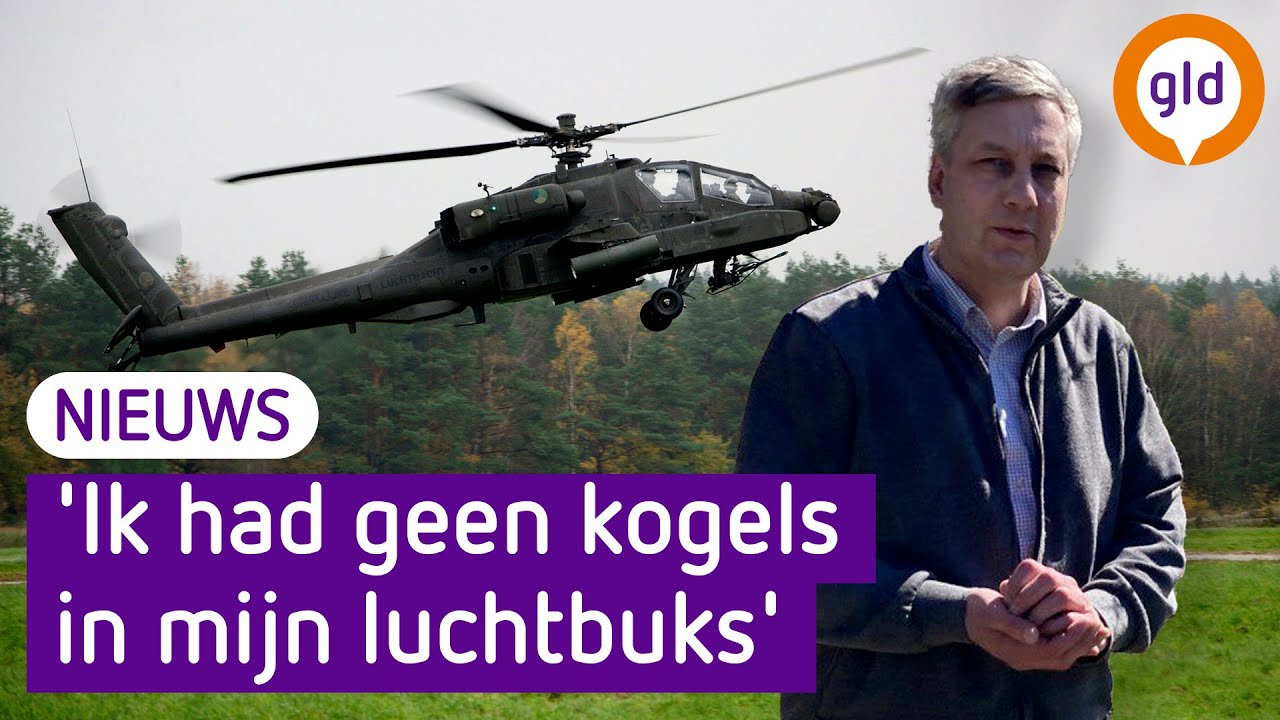 'Dit heb ik nooit gewild', zegt man die met luchtbuks op Apache schoot ...