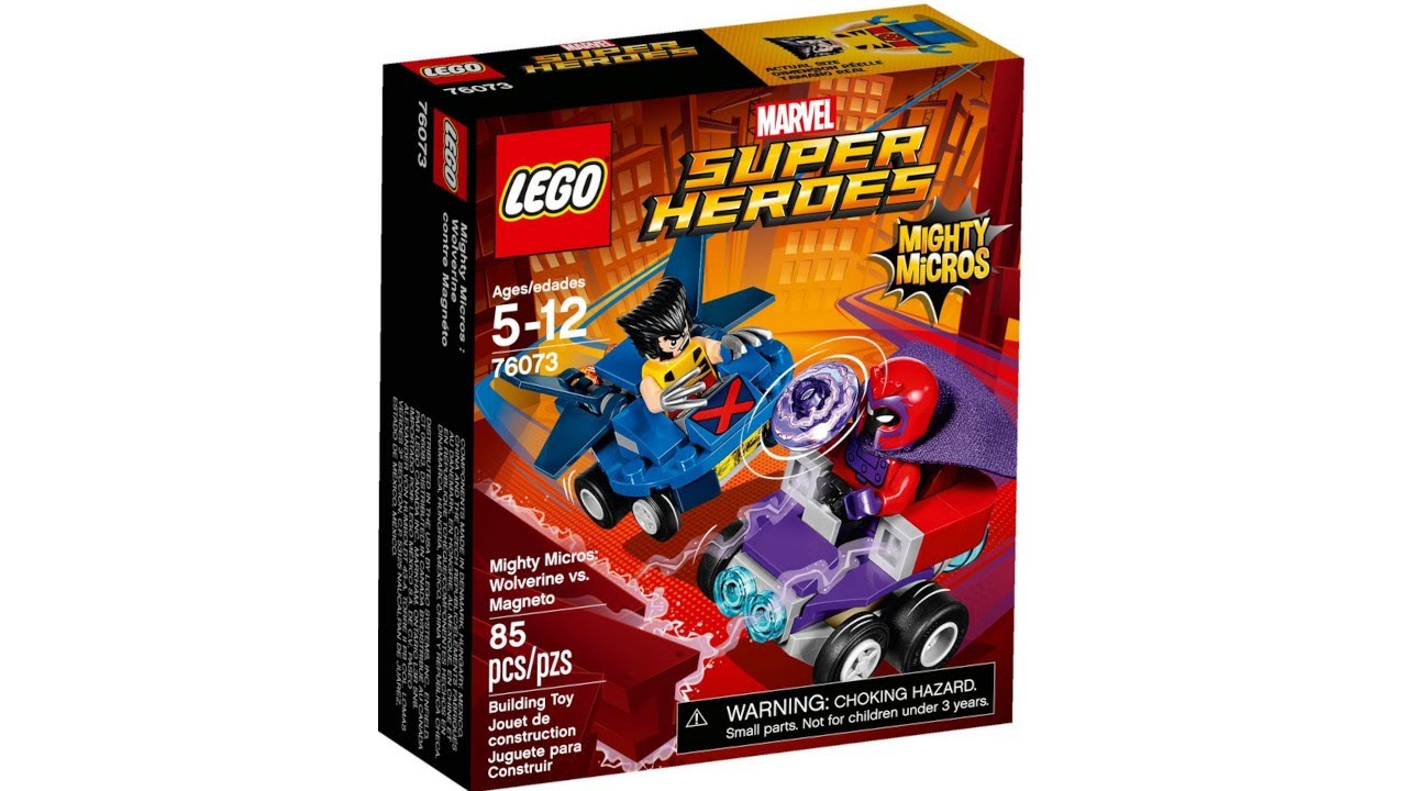LEGO 76073 Instructions | Marvel | Mighty Micros: Wolverine vs. Magneto ...