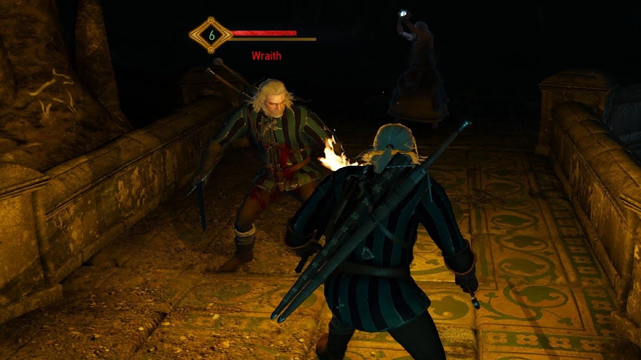 Witcher 3: Doppelganger Wraith (Hard Mode) (4K 60fps) - YouTube