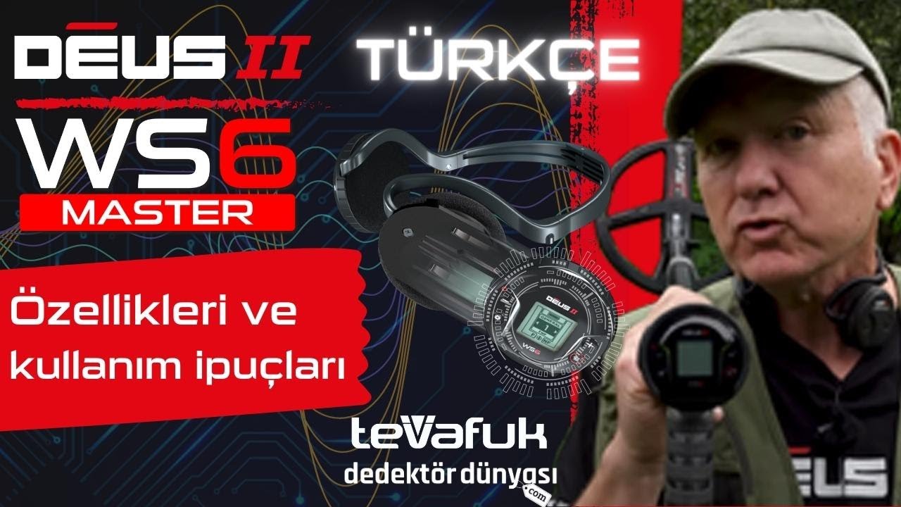 XP Deus 2 WS6 Master Dedektör Türkçe Kullanım ve Tanıtım Videosu ...