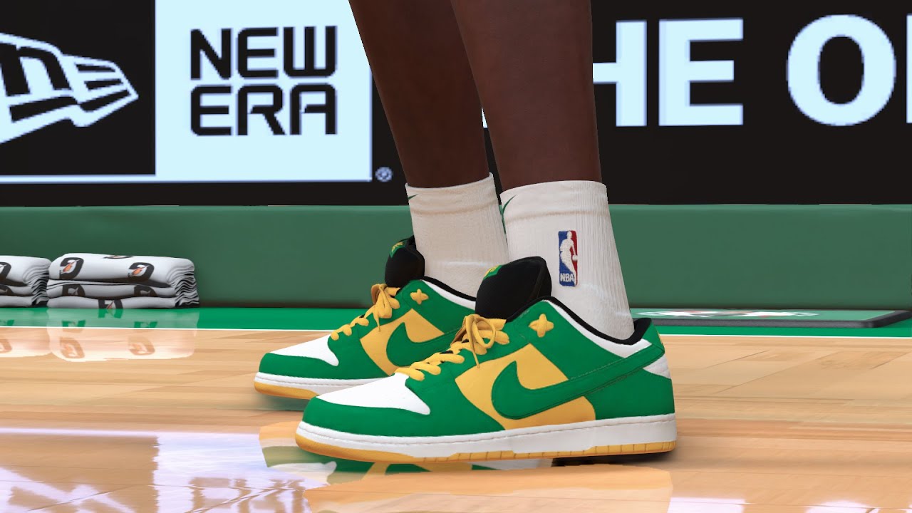 NBA 2K25 Next Gen Shoe Creator - Nike Dunk Low "Buck" - YouTube