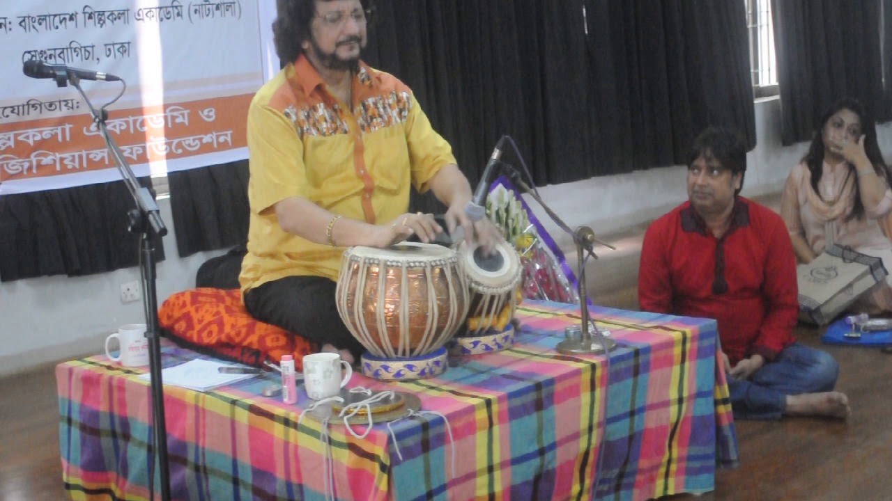 Pandit Kumar Bose Tabla in Dhaka, Bangladesh. part:2 - YouTube
