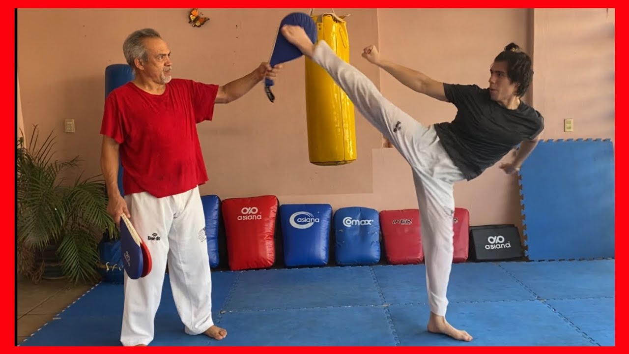 PATADA GIRO DE GANCHO (TUTORIAL) | TAEKWONDO - YouTube
