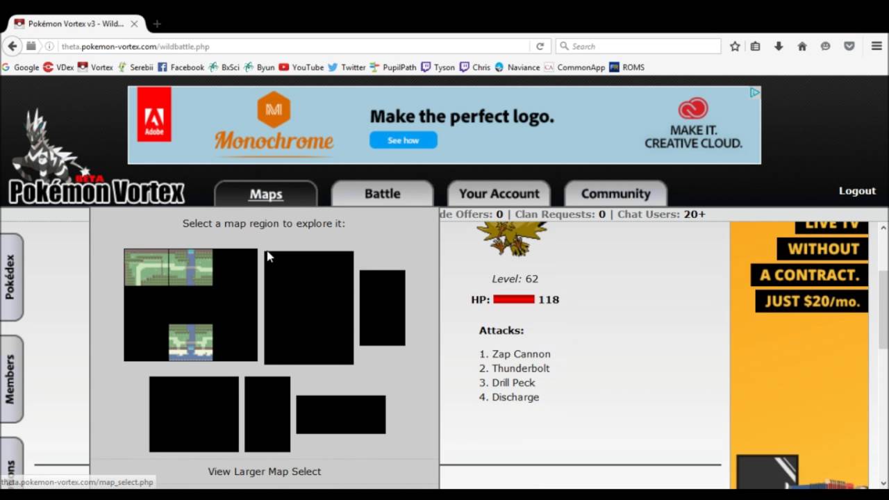 Pokemon Vortex - Battle Arena v3 - Event Pokemon - Rotom (Pokedex ...