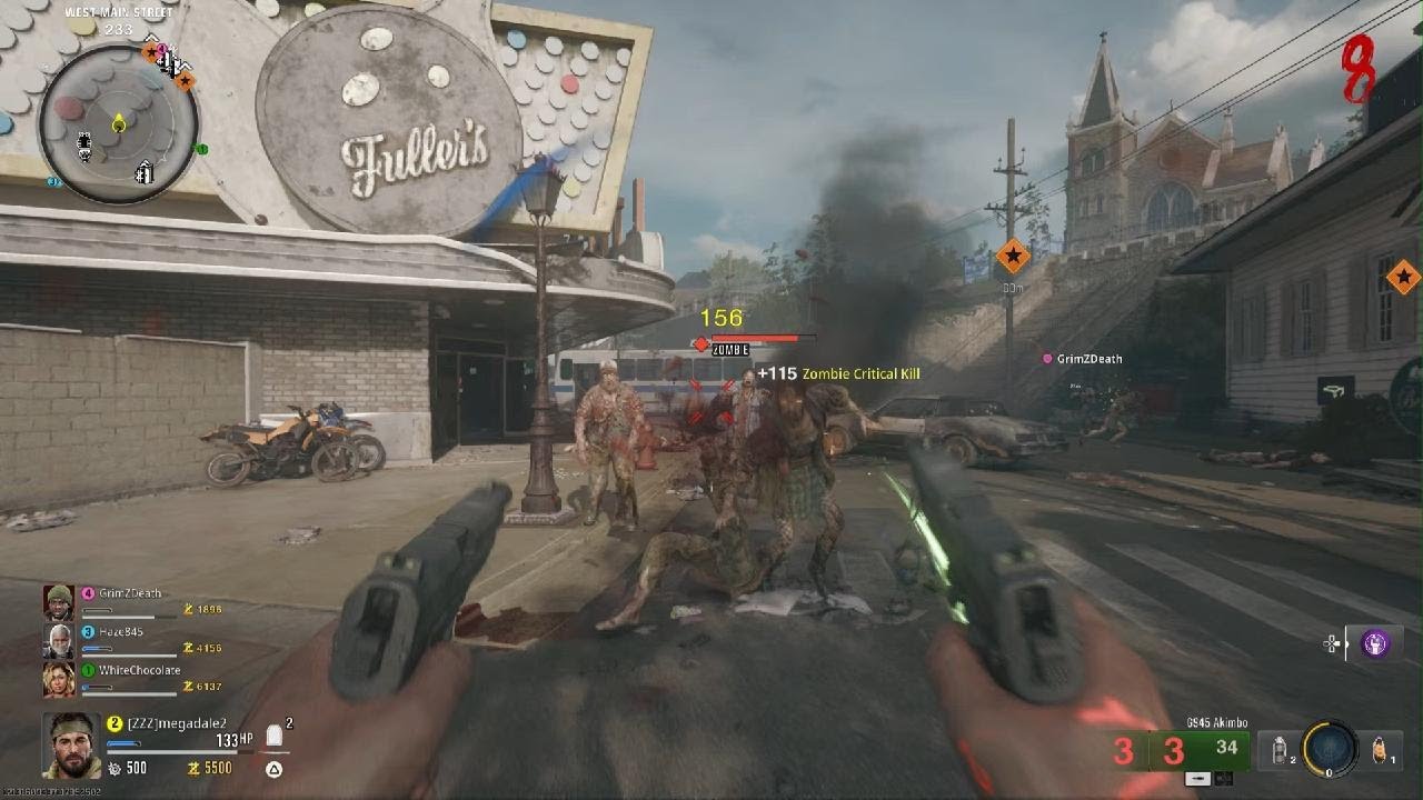 Call of Duty Black Ops 6 Akimbo GS45 Test On Zombies - YouTube