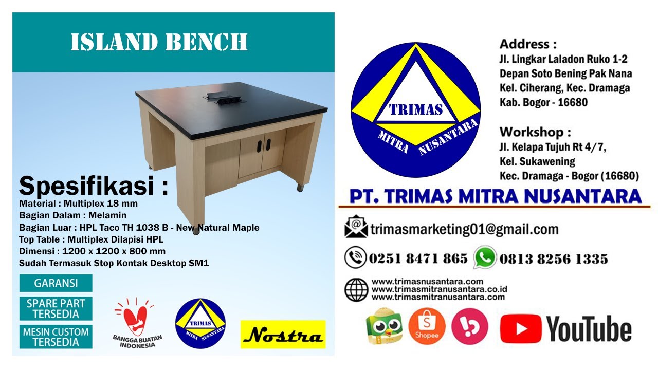 Meja Lab Fisika - YouTube