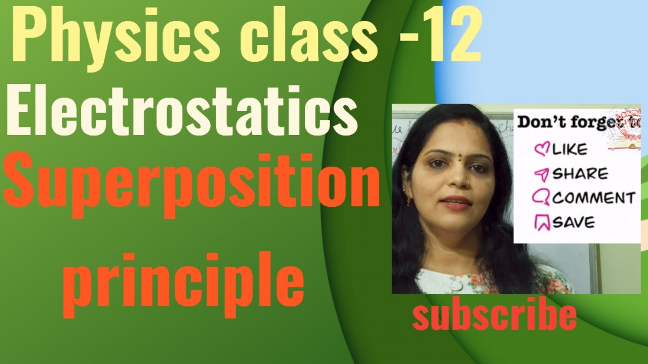 10.Physics Class 12 ELECTROSTATICS chapter-1 Superposition principle forces between multiple ...