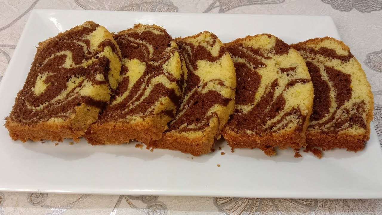 Marble Tea Cake without oven by Jab's Happy Kitchen | Moist and Fluffy ...