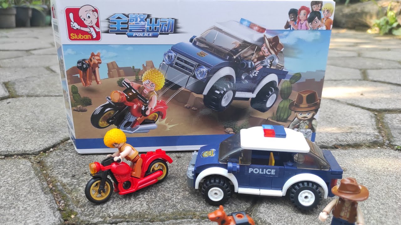 SLUBAN POLICE#SLUBAN#SEMBOBLOCK#LEGO - YouTube