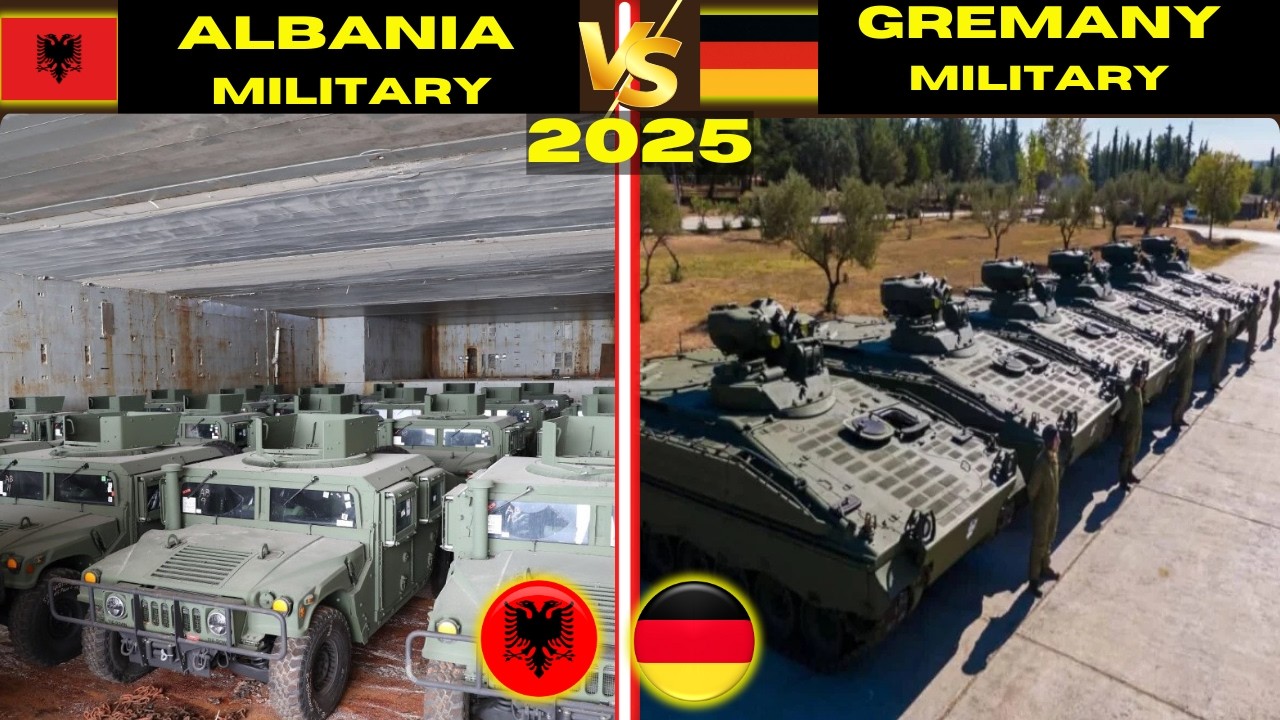 Albania vs Germany Military Power Comparison 2025 | German vs Albanian ...