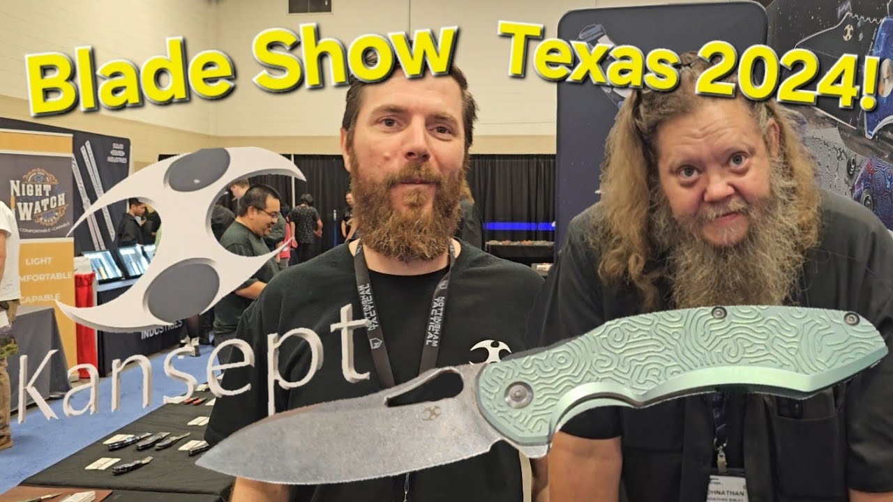 Blade Show Texas 2024! Day 2 Continues.. Kansept Knives - YouTube