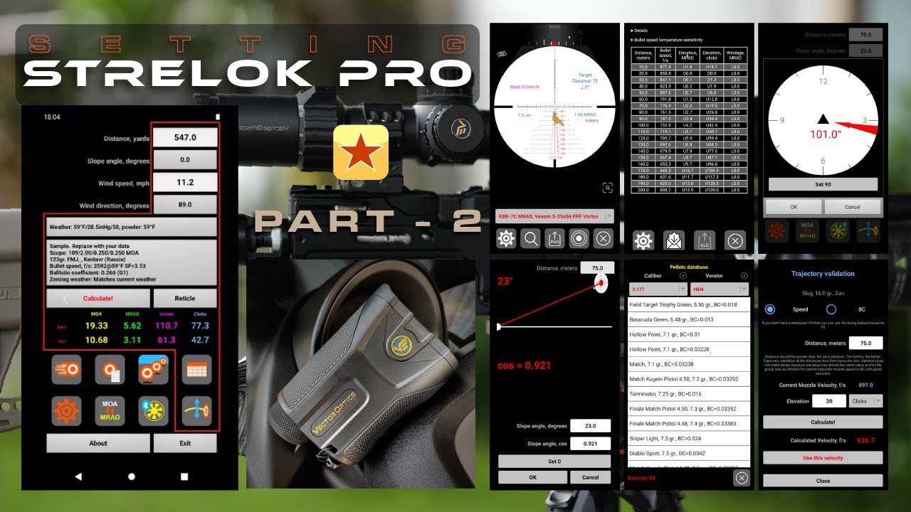 Strelok Pro - tingkat Advance - Part 2 - YouTube