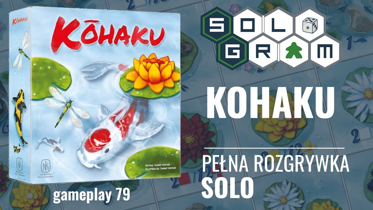 Kohaku | pełna rozgrywka solo | zasady gry | gameplay 79 - YouTube