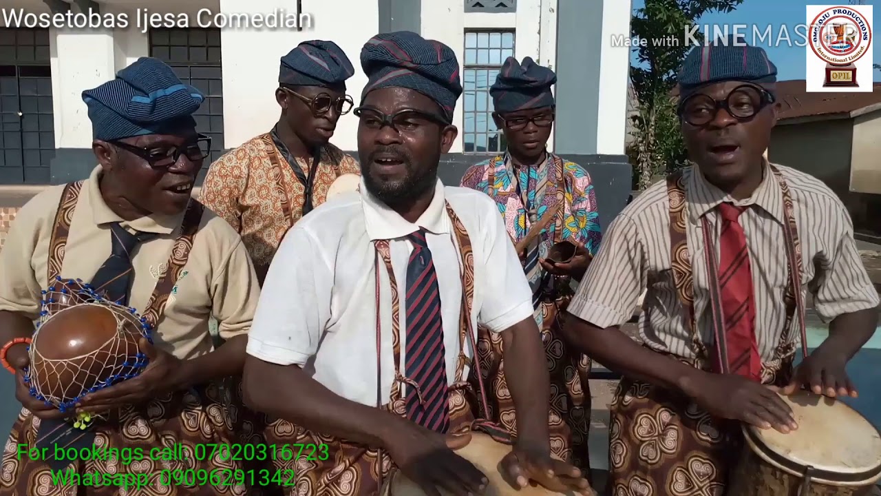 Wosetobas Ijesa Jesters for Alhaja Fatima Adebukola Balogun - YouTube