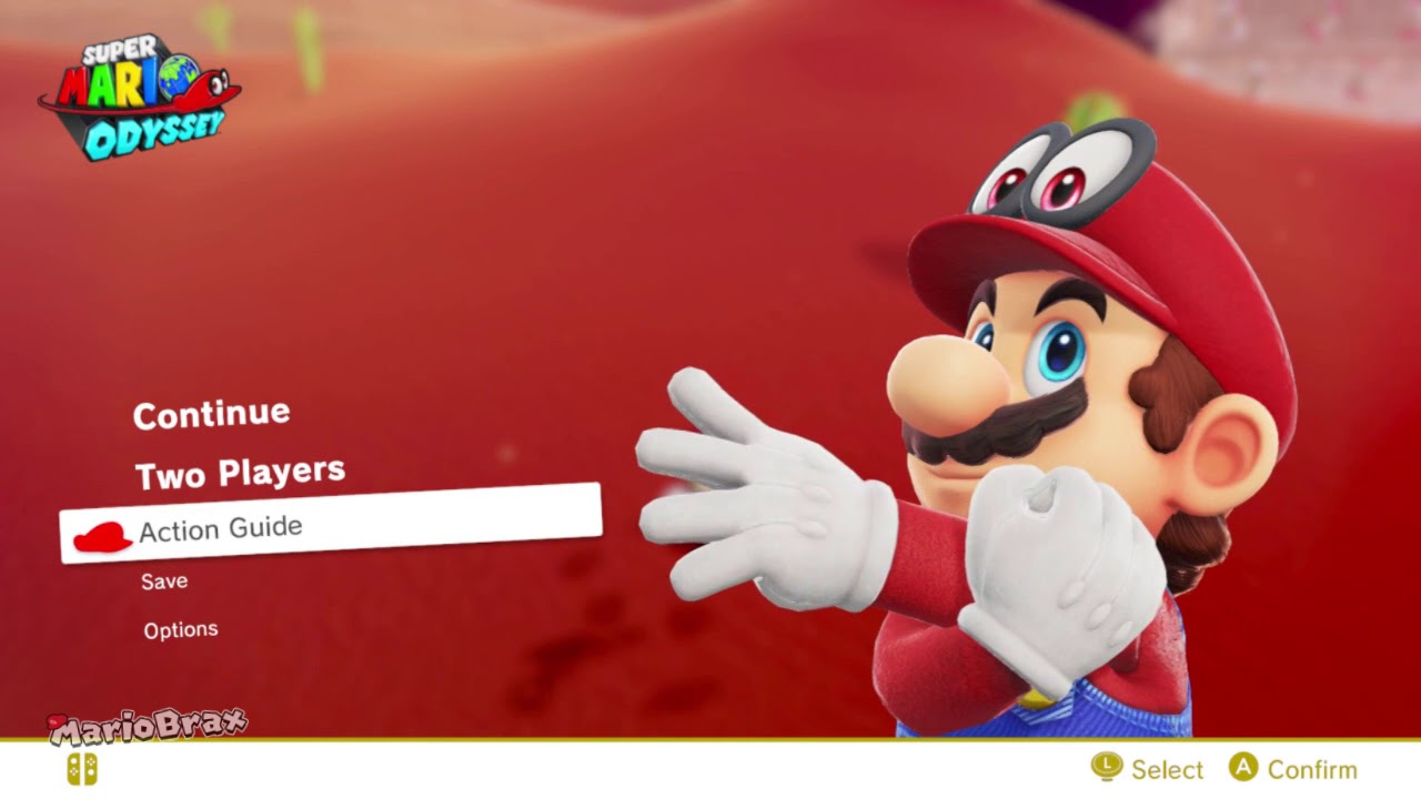 2 Pause Menu Easter Eggs in Super Mario Odyssey - YouTube