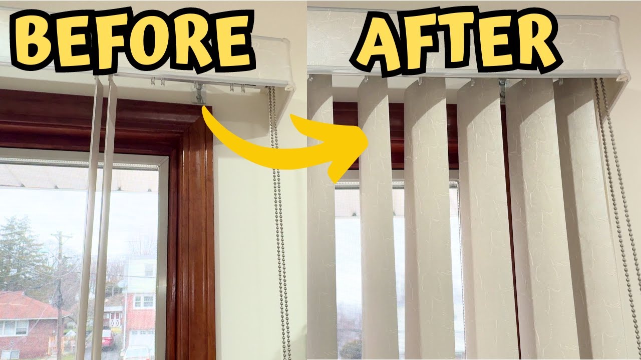 How to Fix Your Broken Vertical Blinds Tabs Effortlessly and Very Cheap ...
