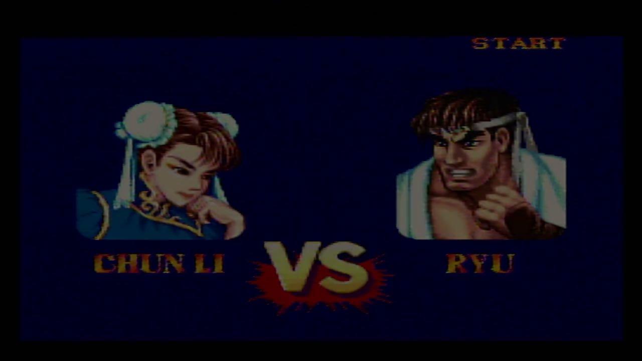 CHUN-LI vs RYU / Street Fighter ll Turbo SNES - YouTube