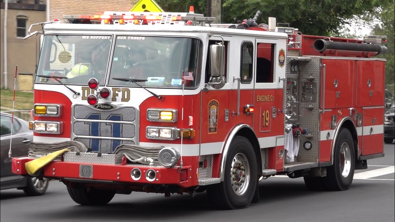 District of Columbia Fire & EMS Engine 19 Responding 6/9/23 - YouTube