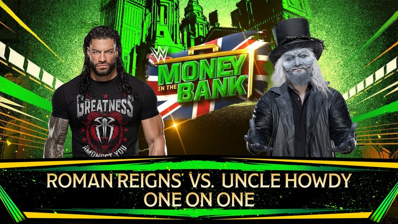 WWE 2K24 | Roman Reigns Vs Uncle Howdy - Full Match | Roman Reigns ...