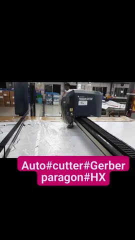 Auto cutter#Gerber paragon HX - YouTube