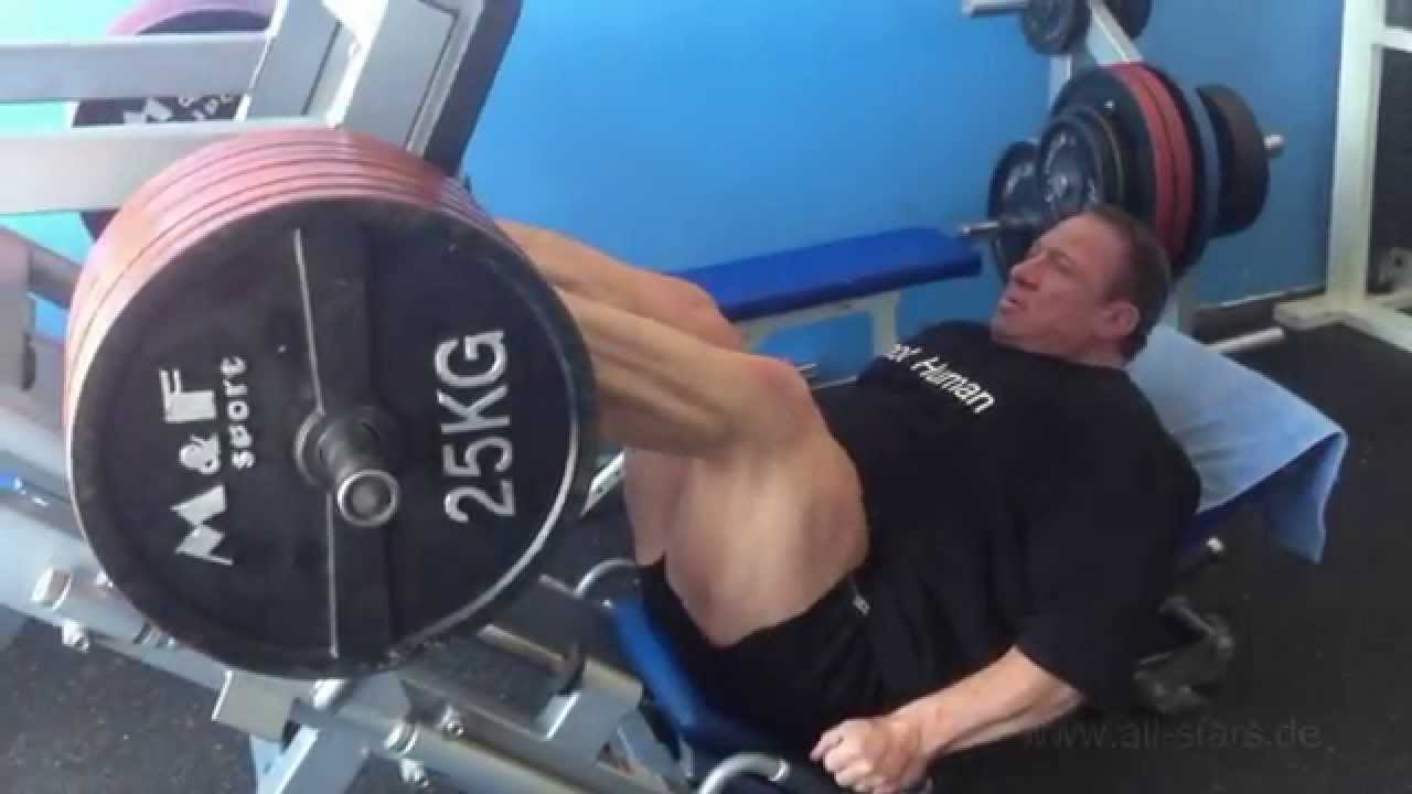 IFBB Pro Markus Rühl - Legs Workout - YouTube
