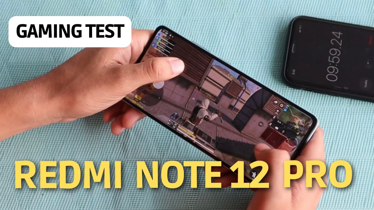 Jugando con el Xiaomi REDMI NOTE 12 PRO | Prueba de rendimiento - YouTube