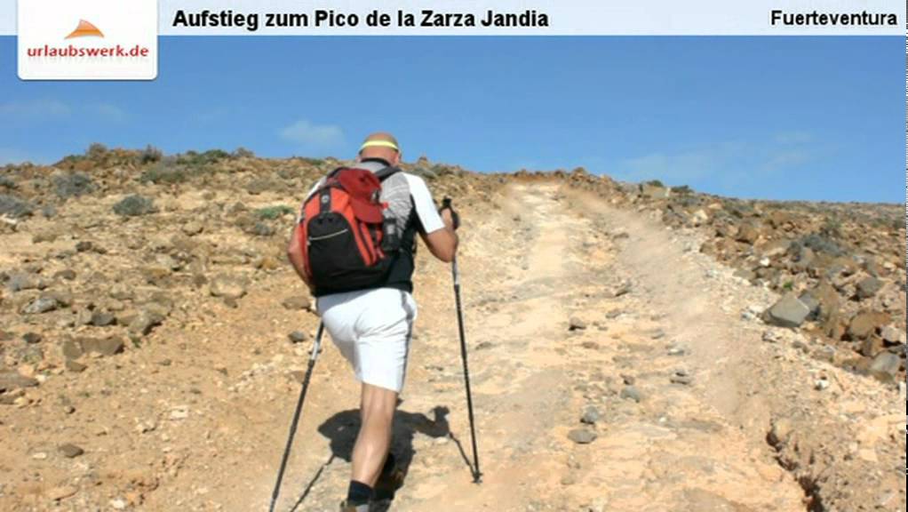 Aufstieg zum Pico de la Zarza Jandia, Fuerteventura, Spanien - YouTube