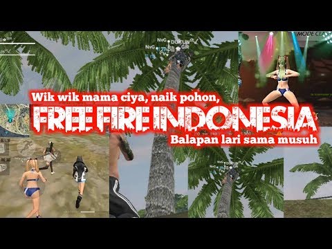 Wik wikan, panjat pohon balapan lari. Free fire indonesia