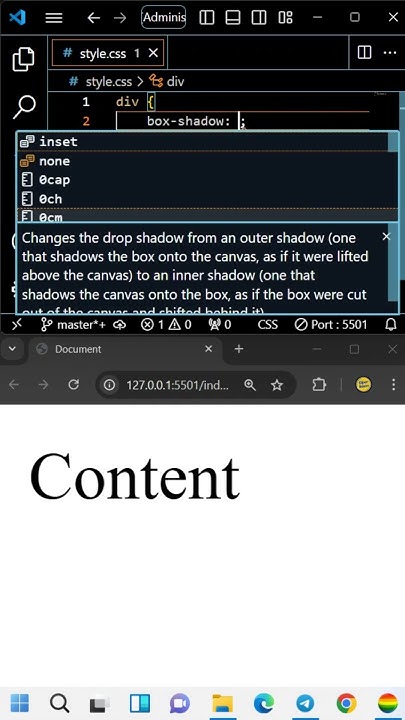 HTML CSS BOX-SHADOW 👁️👁️ #shorts #boxshadow #html5 #css3 - YouTube
