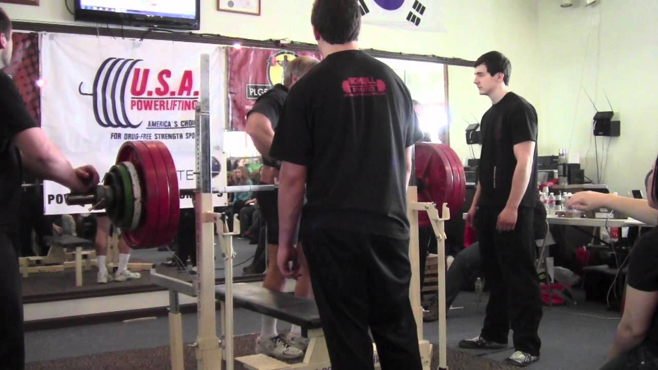 463 Lb Raw Bench Press, 242 Master 2 USAPL - YouTube