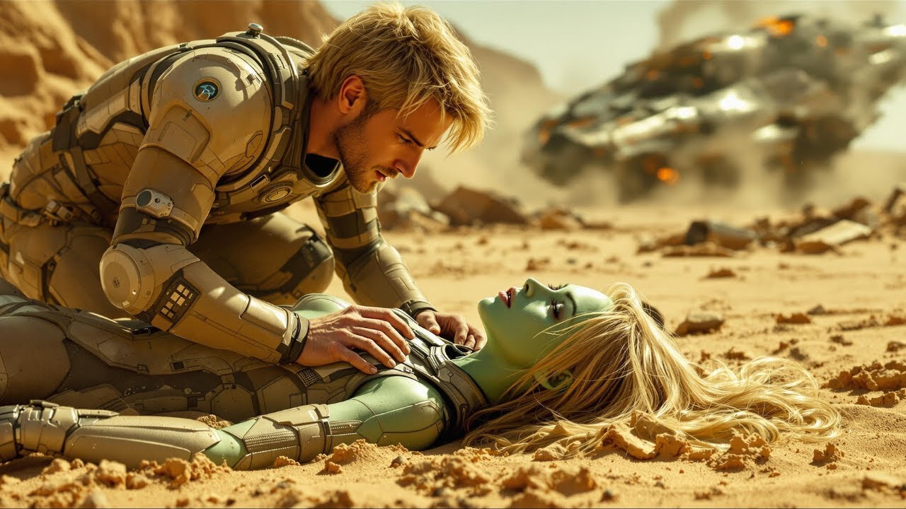 Verwundete Alien-Prinzessin Verlassen, Bis Ein MENSCH Sie Rettete | Sci ...