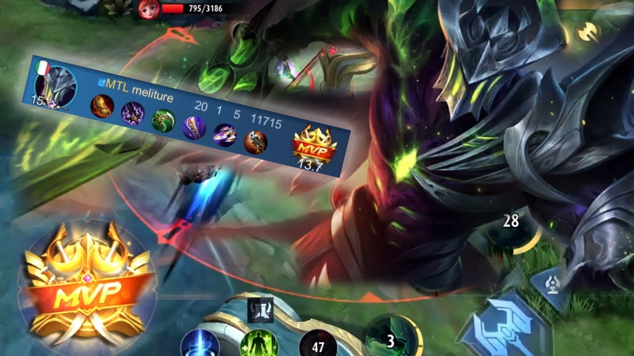 ARGUS MLBB - 20 KILLS - MVP - GAMEPLAY - MOBILE LEGENDS - FULL BUILD ...