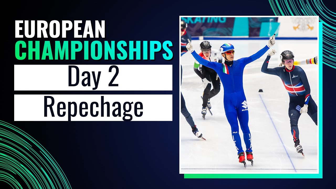 Day 2: Repechage | European Short Track Championships | Dresden 2025 ...