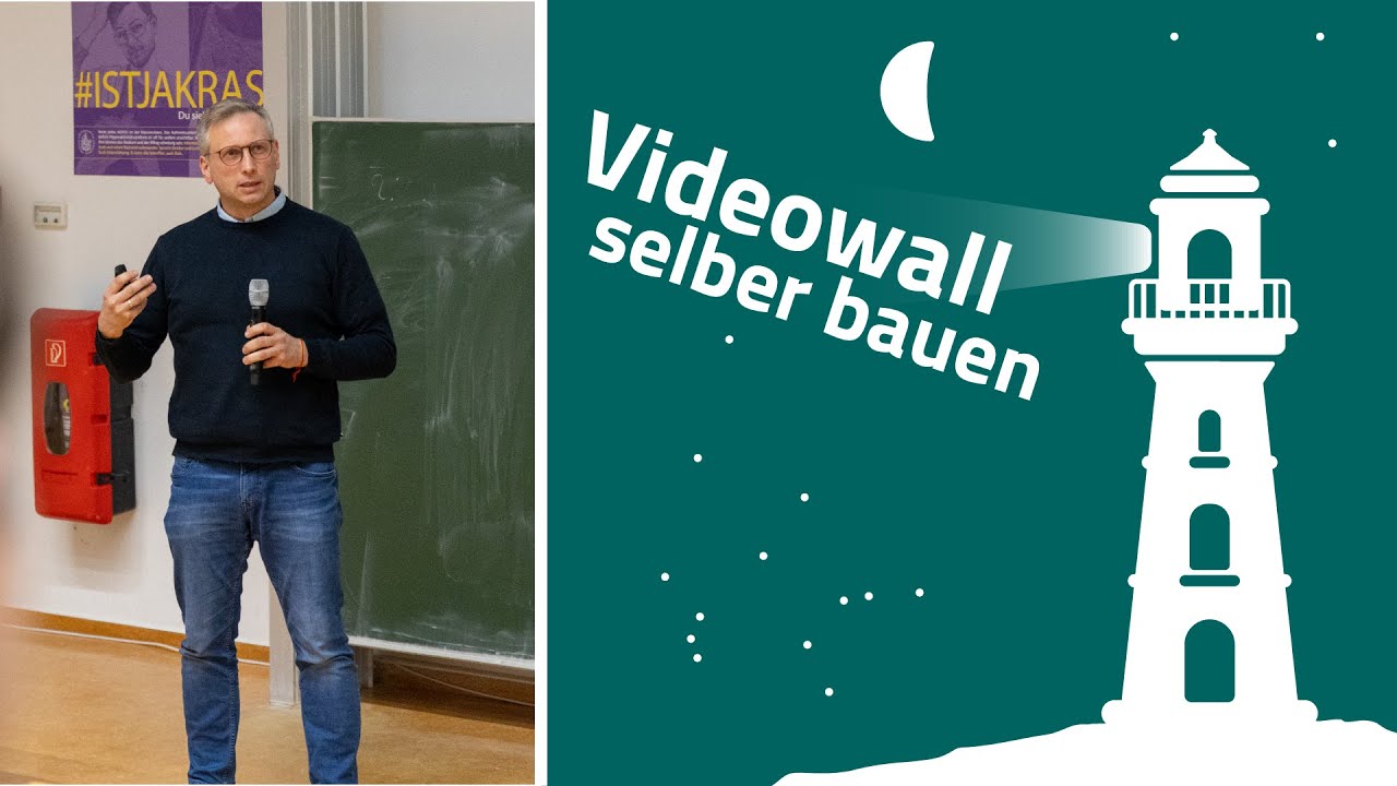 Videowall selber bauen von David Witte - YouTube