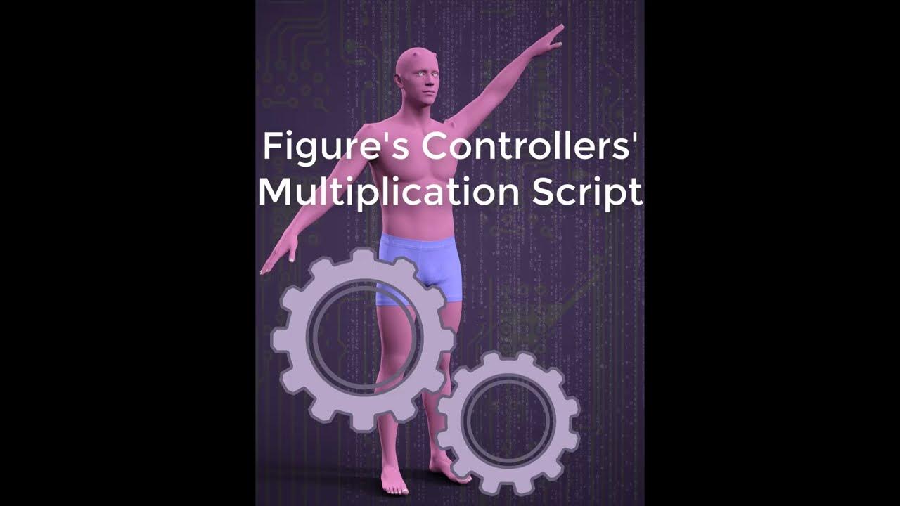 Daz Figure's Controller Multiplication Script - YouTube