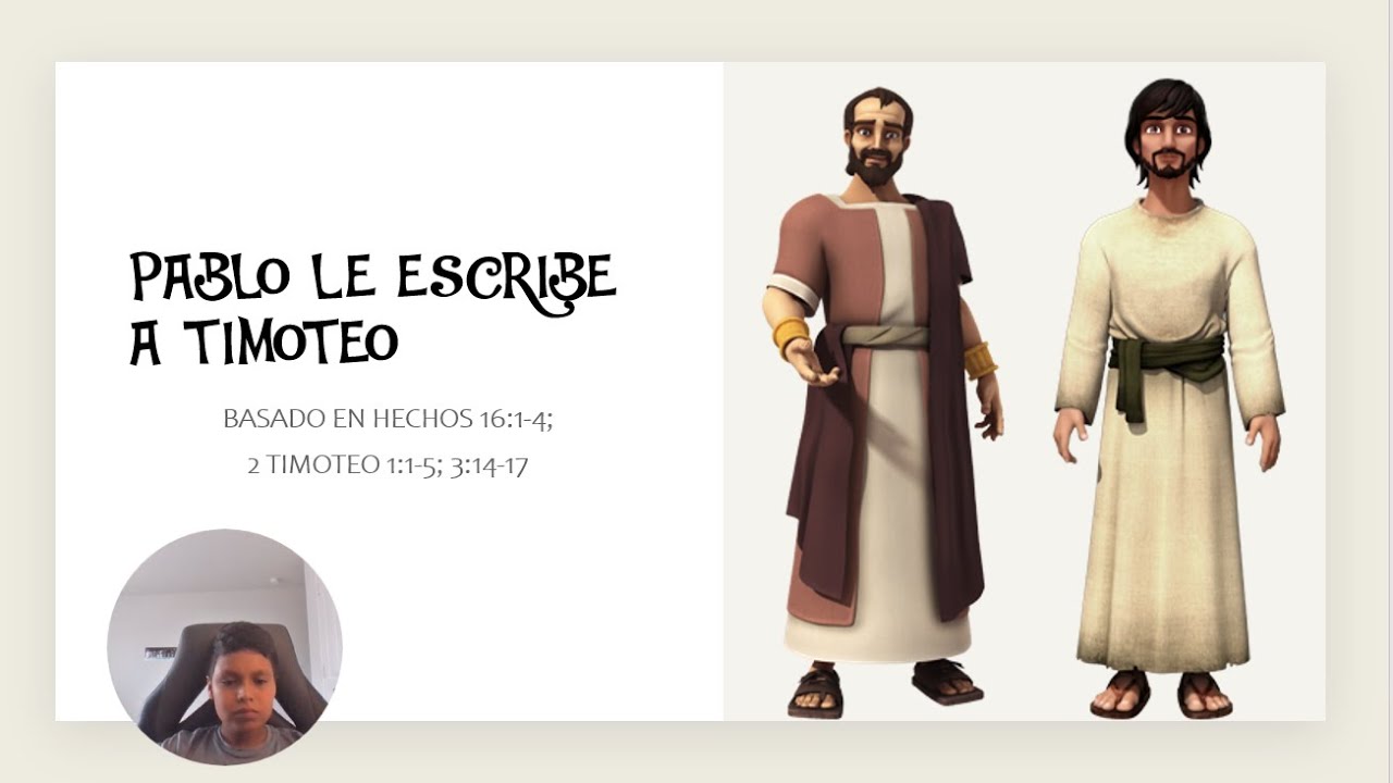 PABLO LE ESCRIBE A TIMOTEO - YouTube