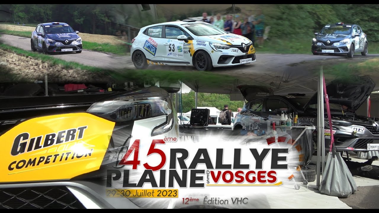 Gilbert Compétition - Rallye de la Plaine 2023 [HD] - LPV88 - YouTube