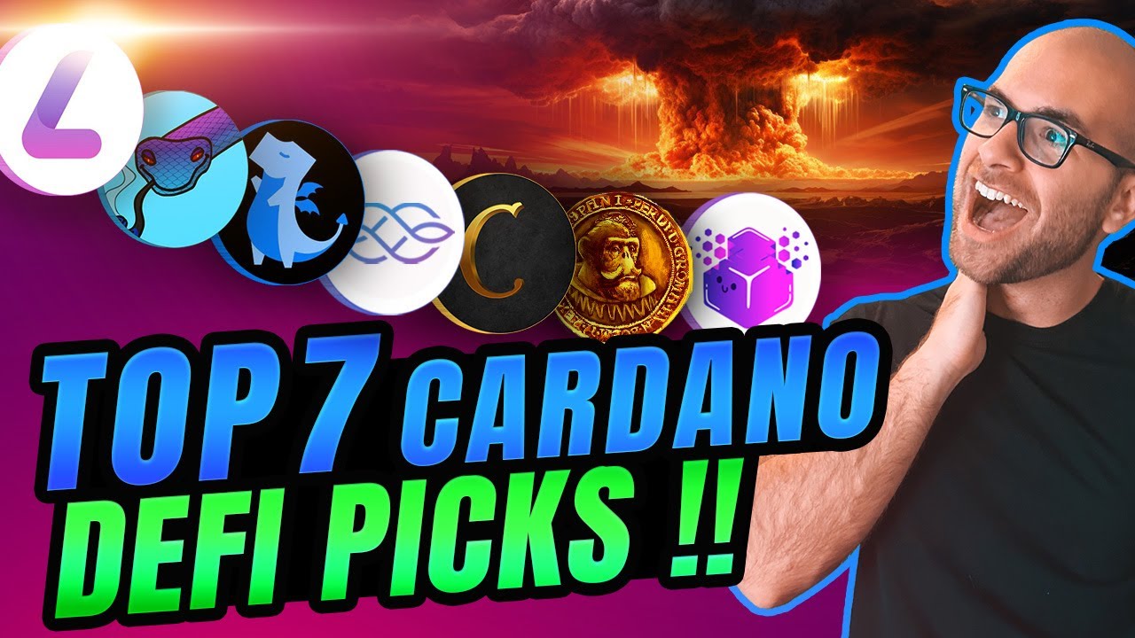 MY TOP 7 Cardano DeFi Tokens SET TO EXPLODE 2024 (Rapid Version ...