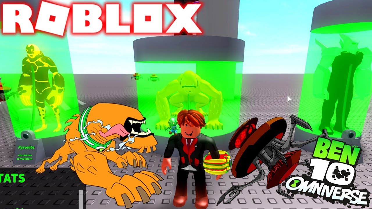 ROBLOX ! BEN 10 NOVO ATAQUE DO BESTA E DNA DE ALIENÍGENAS NO OMNITRIX ...