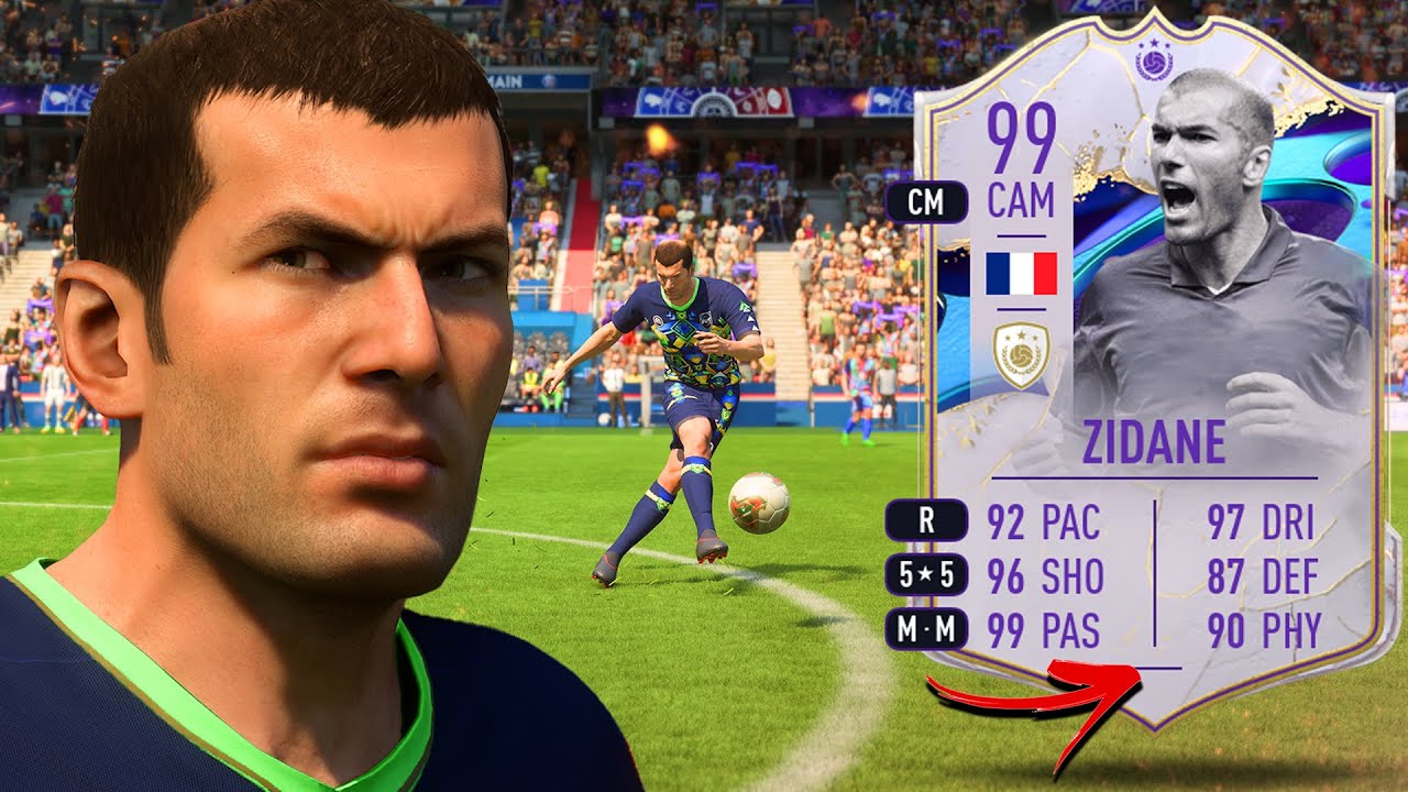 99 Cover Star Icon Zidane is "FREE" with the 84+ x10 pack grind.. - YouTube