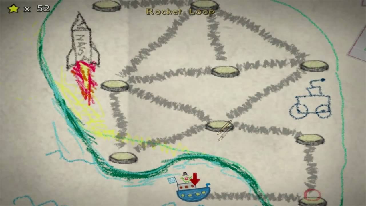 Crayon Physics Deluxe - HD PC Walkthrough: island 5 - YouTube